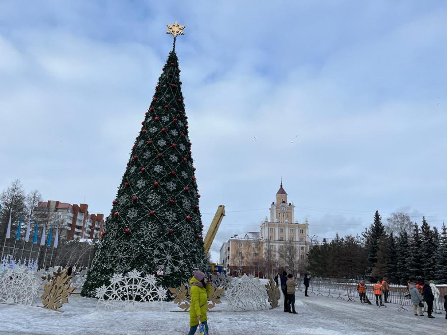 Когда демонтируют новогодние елки в Костанае? | Газета Наш Костанай